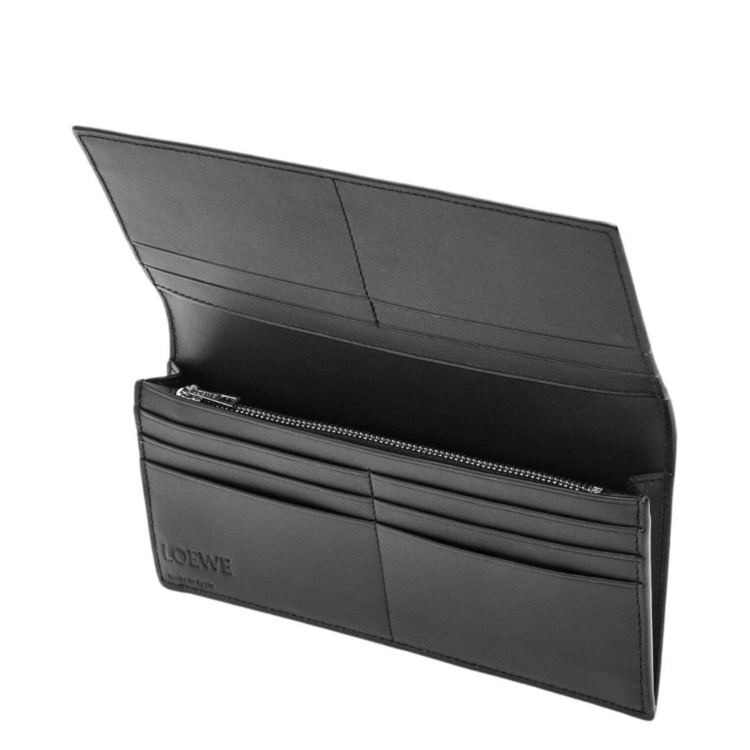 LOEWE LONG HORIZONTAL WALLET IN SOFT GRAINED CALFSKIN : Custom Jackets Co