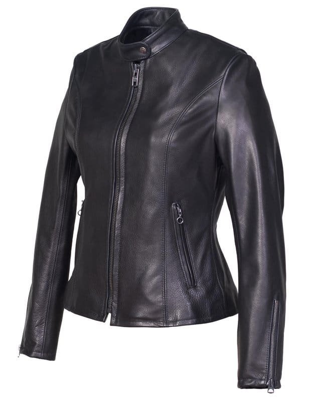Lightweight Cowhide Cafe Racer Jacket : Custom Jackets Co