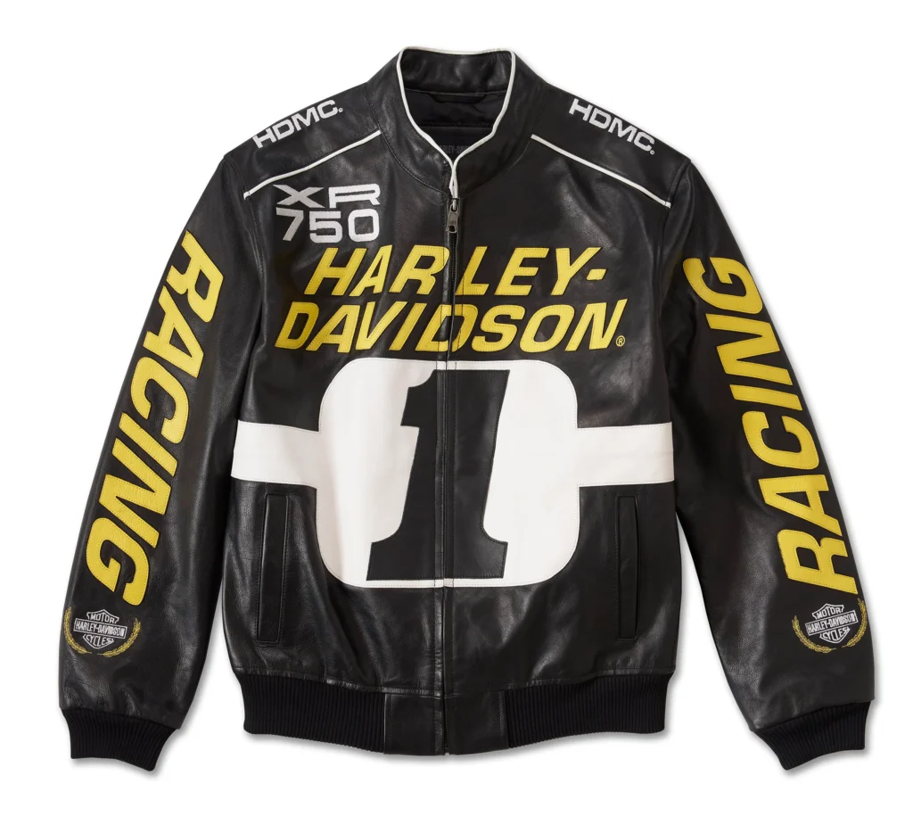 HARLEY DAVIDSON MEN'S START YOUR ENGINES LEATHER RACING JACKET : Custom ...